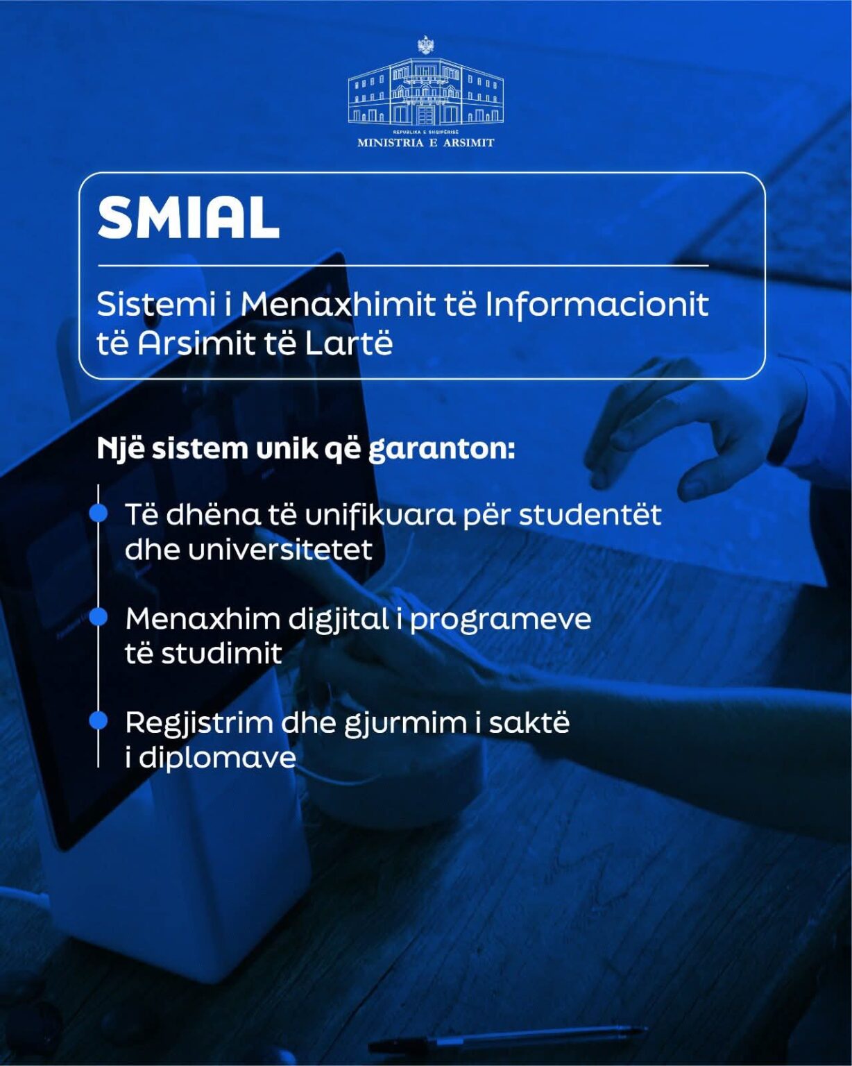SMIAL platforma kombëtare për menaxhimin e arsimit të lartë – Tirana ...